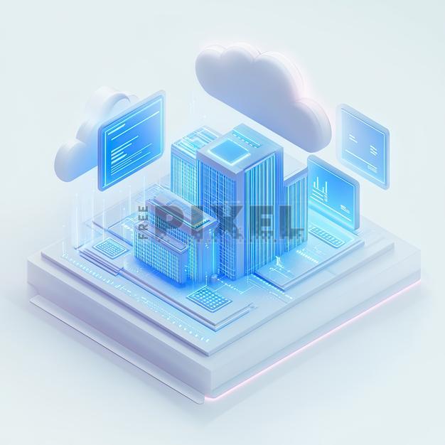 Free 3D Images - Cloud Computing And Data Storage Technology For Future ...