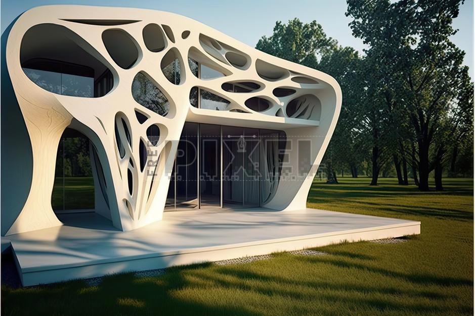 Free Photos - Modern Design Architectural Villa Exterior. Designed ...