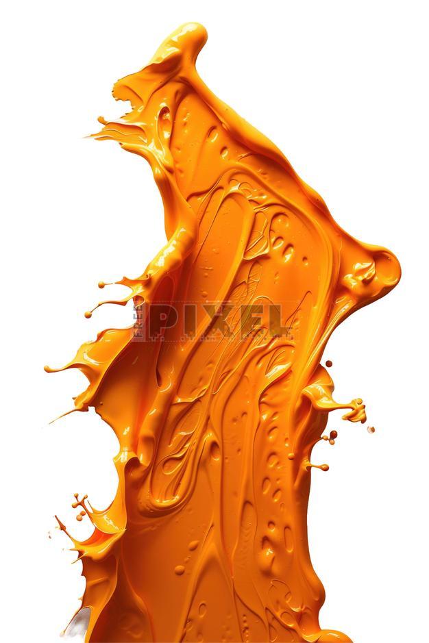 Free PNG - Orange Paint Splatter Isolated On Png Background ...