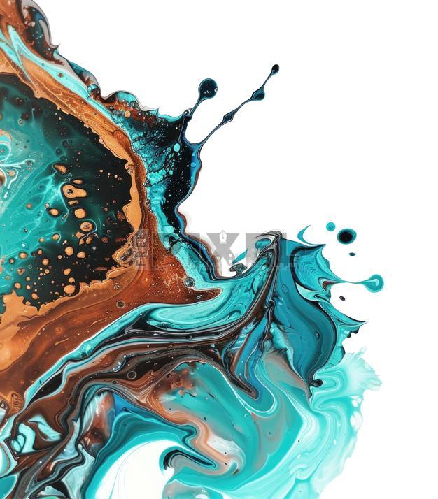 Free PNG - Vibrant Color Splash Isolated On Png Background. | FreePixel.com