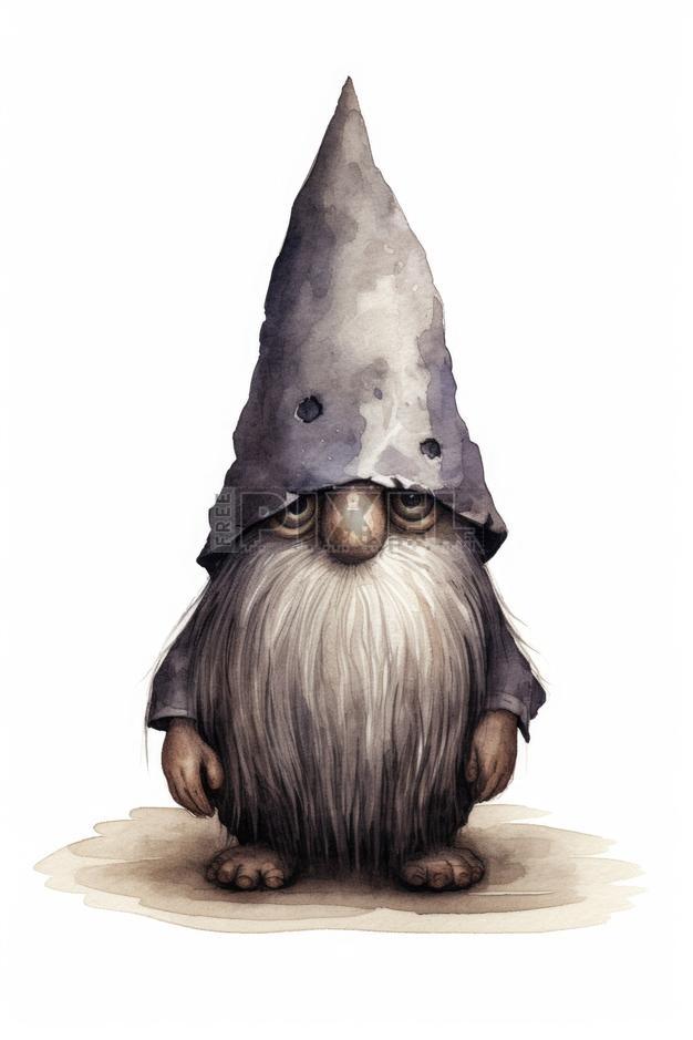 Free Illustrations - The Wise And Wild Wizard | FreePixel.com