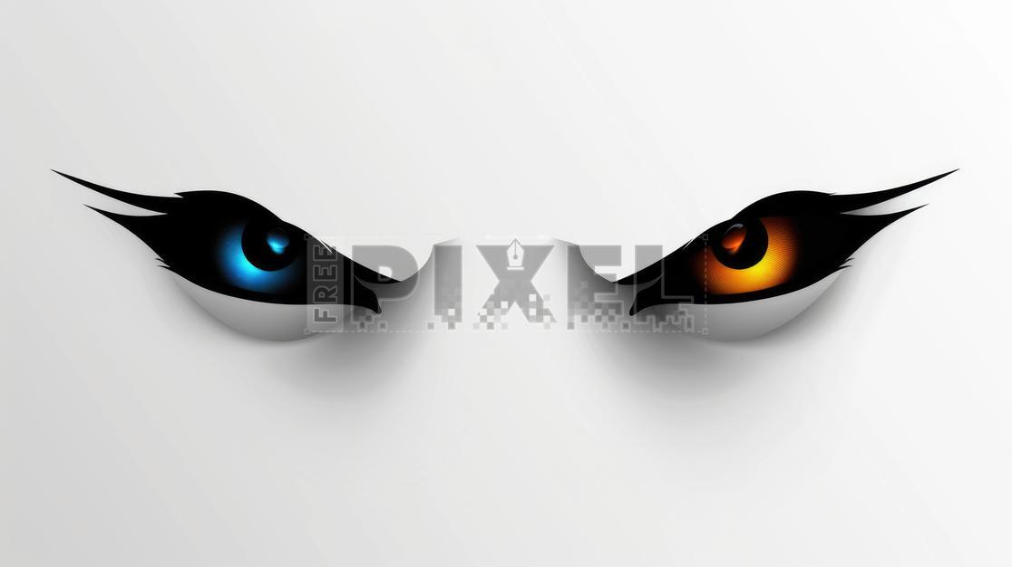 Anime Demon Eyes Png