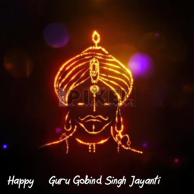 Free Illustrations - Festival Of Sikh Celebration Guru Gobind Singh ...