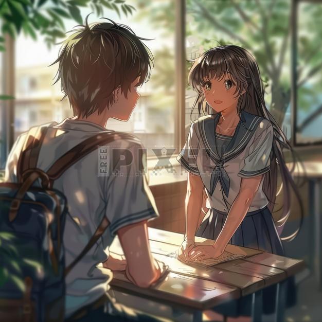 Boy And Girl Animated
