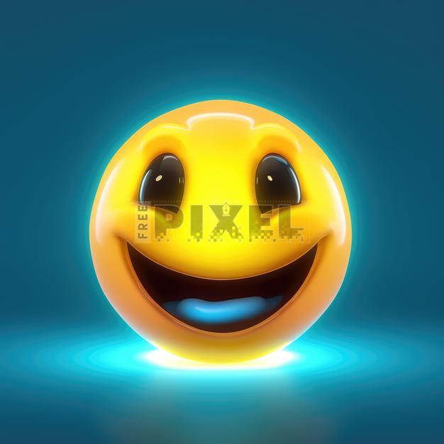 Free Illustrations - Happy Smiley Face | FreePixel.com