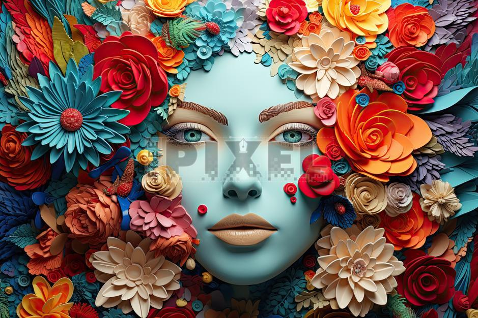 Free Photos - Flower Face | FreePixel.com