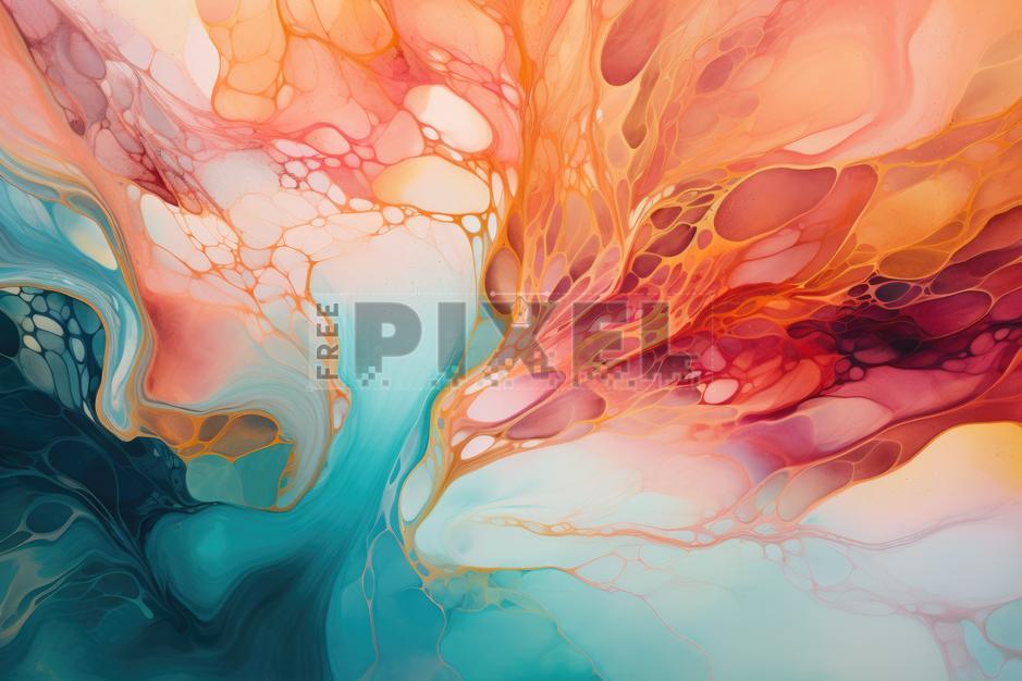 Free Illustrations - The Art Of Mixing Colors | FreePixel.com