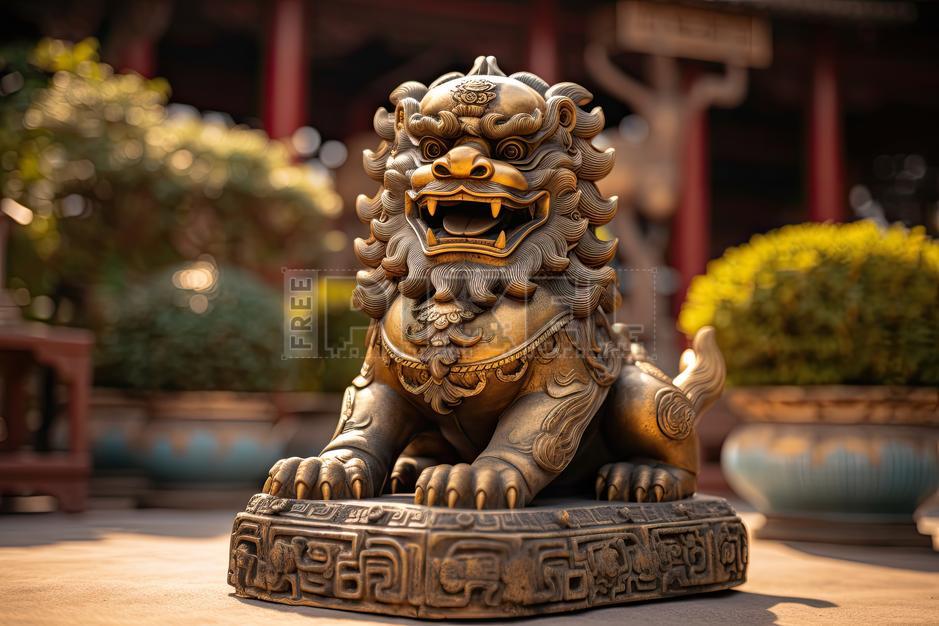 Free Photos - Fine Chinese Bronze Lion Statue | FreePixel.com