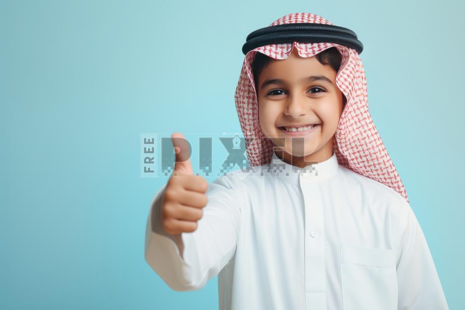 Free Photos - A Young Boy Wearing A Traditional Arabic Headdress, Known ...