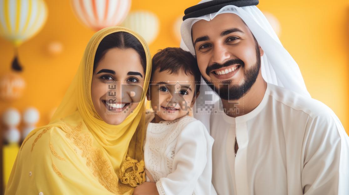 Free Photos - Arab Emirates Family - Father, Mother, And Daughter ...