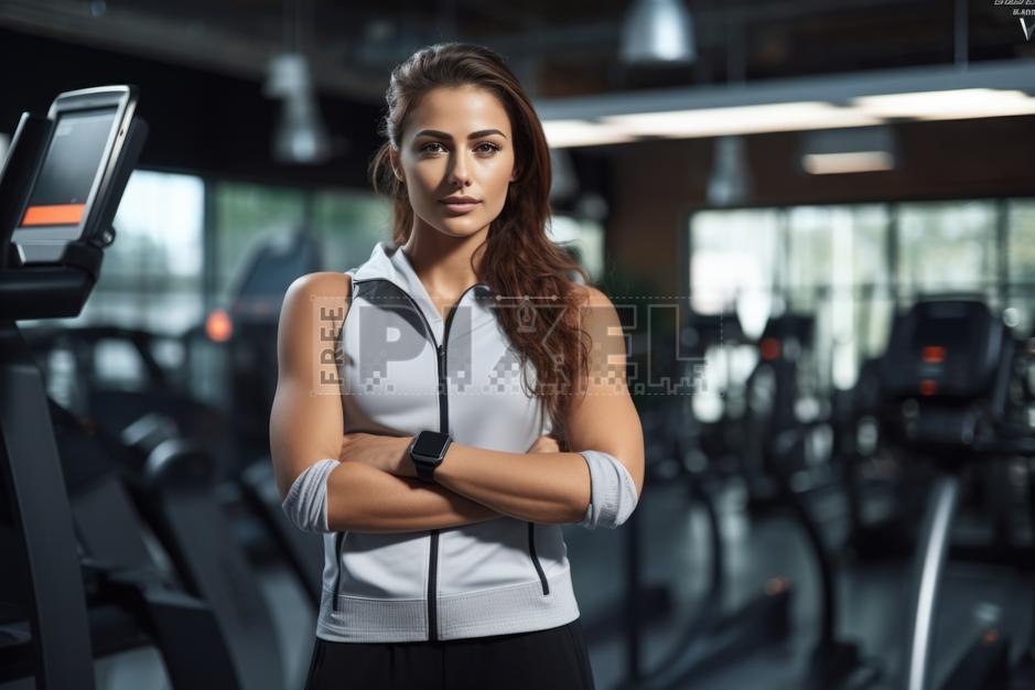 Free Photos - Fitness Model In The Gym - Female Bodybuilder | FreePixel.com