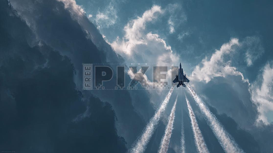 Free Photos - Fighter Jet In The Sky | FreePixel.com