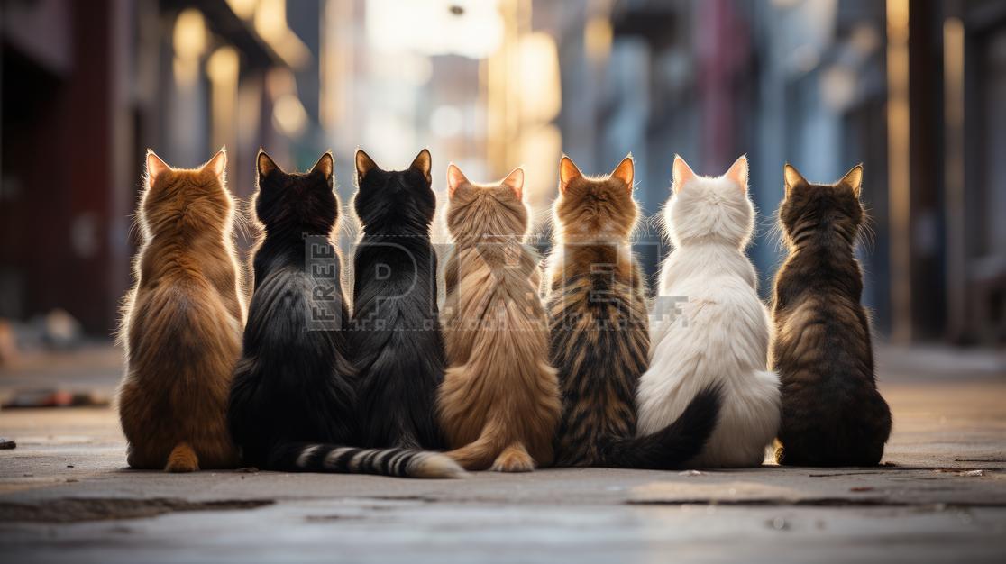 Free Photos - United Colors Of Catkind | FreePixel.com