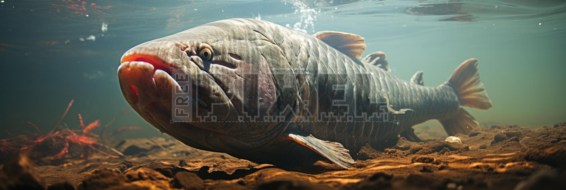 Free Photos - An Enormous Alligator Gar Fish Swimming In The Water ...