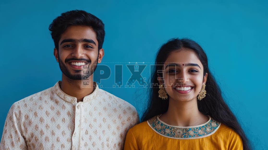 Free Photos - Indian Couple Standing Together | FreePixel.com