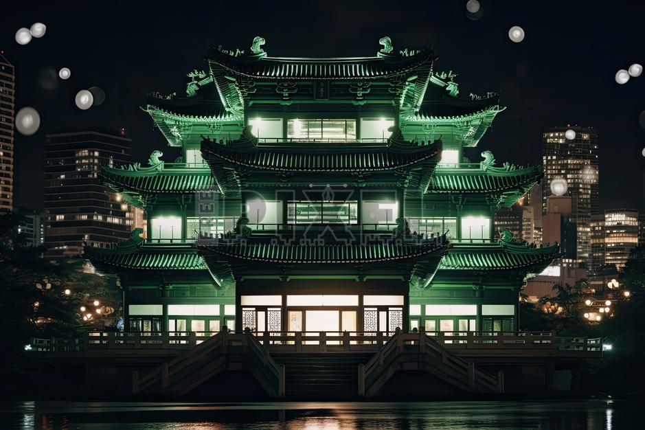 Free Photos - Green Roofs And Asian-Inspired Architecture | FreePixel.com