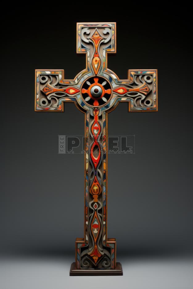 Free Photos - An Intricately Crafted, Religious Symbol - A Large Wooden ...