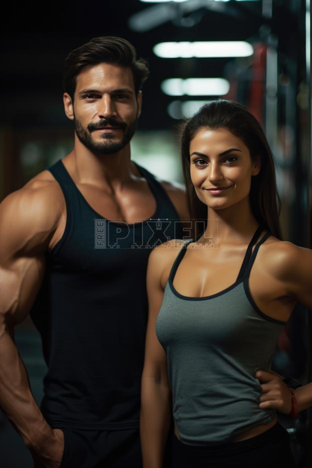 Free Photos - Fitness Models Posing For A Photo Shoot | FreePixel.com