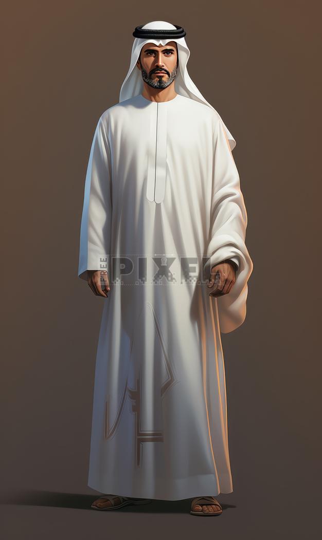 Free Photos - Arabic-speaking Man In A White, Long Robe Or Burka ...