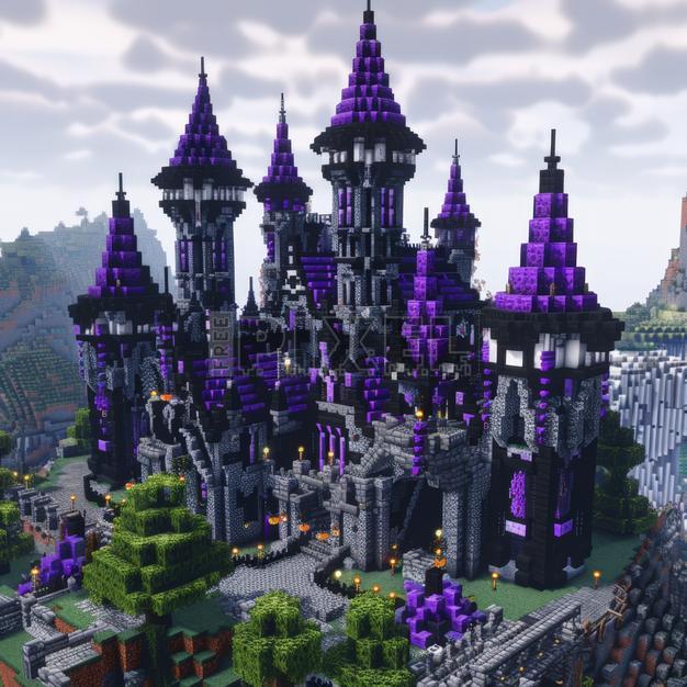 Free Photos - Minecraft Castle | FreePixel.com