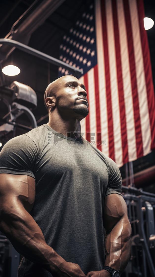 Free Photos - Powerful American Flag Workout | FreePixel.com