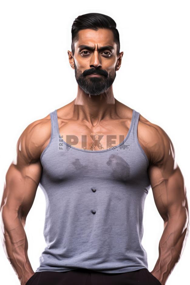 Free Photos - A Muscular Man With Gray Goatee Displays His Massive ...