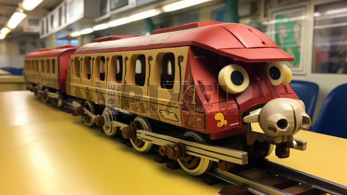 Free Photos - A Close-up Of A Colorful Children's Train | FreePixel.com