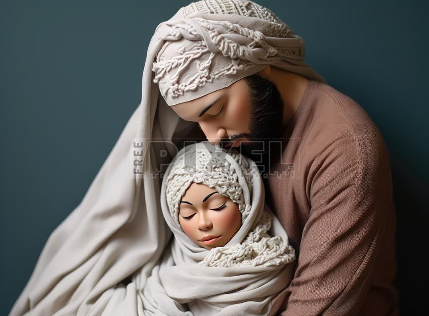 Free Photos - Prophet Joseph And Baby Jesus Statue | FreePixel.com
