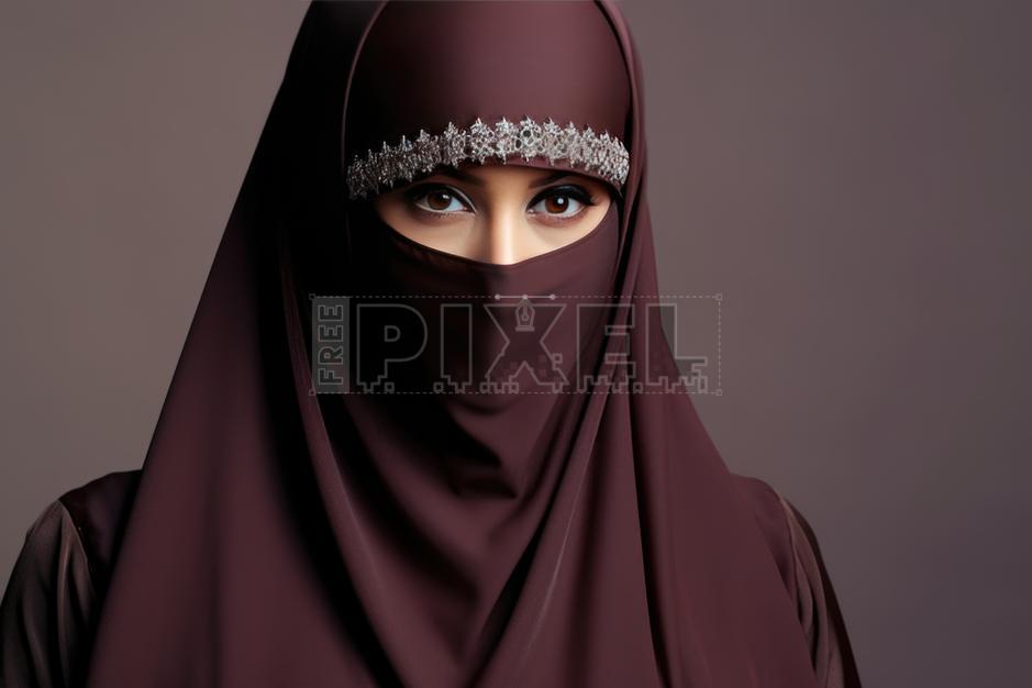 Free Photos - Beautiful Muslim Woman Wearing Traditional Islamic ...