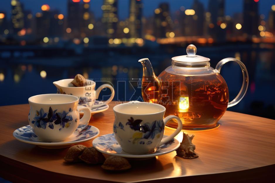 Free Photos - Enjoy Tea Time With Our Elegant Tea Set | FreePixel.com