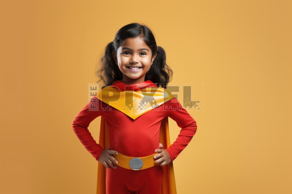 Free Photos - Little Girl In A Bright Red Cape, Inspired By Supergirl ...