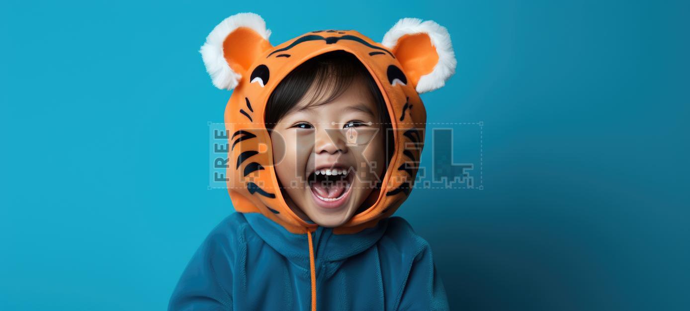 Free Photos - The Adorable Smiling Face Of A Little Girl In A Tiger ...