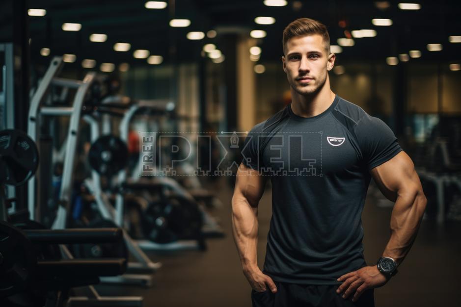 Free Photos - Strong And Fit Male Bodybuilder In A Gym | FreePixel.com