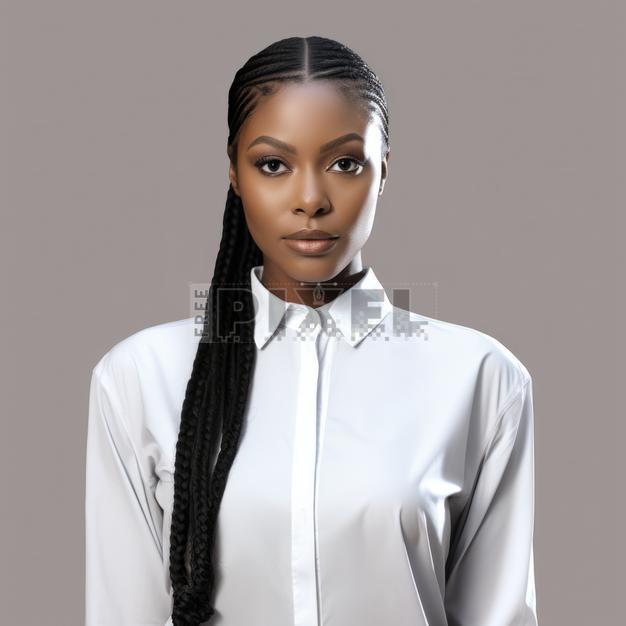 Free Photos - African Professional Female Model In White Shirt Photo ...