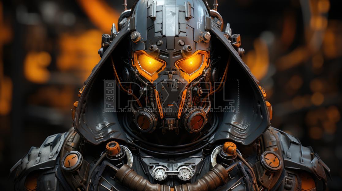 Free Photos - A Steampunk-inspired Artwork Of A Robot Warrior ...