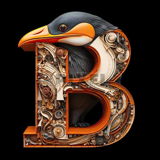 Free Photos - The Letter "B" Engraved Artistically | FreePixel.com