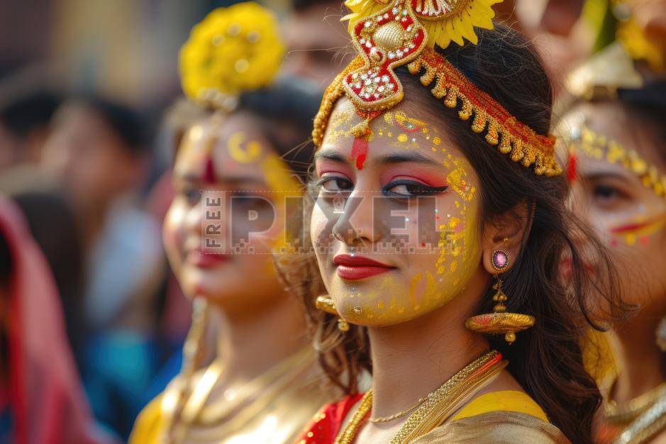 Free Photos - Cultural Festival - Indian Women Adorned With Traditional ...