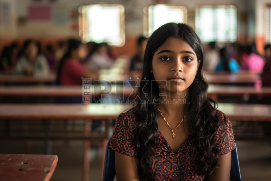 Beautiful Indian School Girls