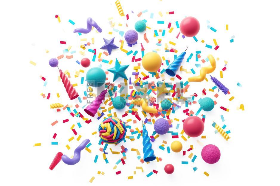 Free Photos - Blasting Party Popper With Confetti Celebration ...