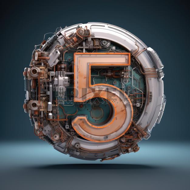Free Photos - Five Intricately Designed Mechanical Components Enclosed ...
