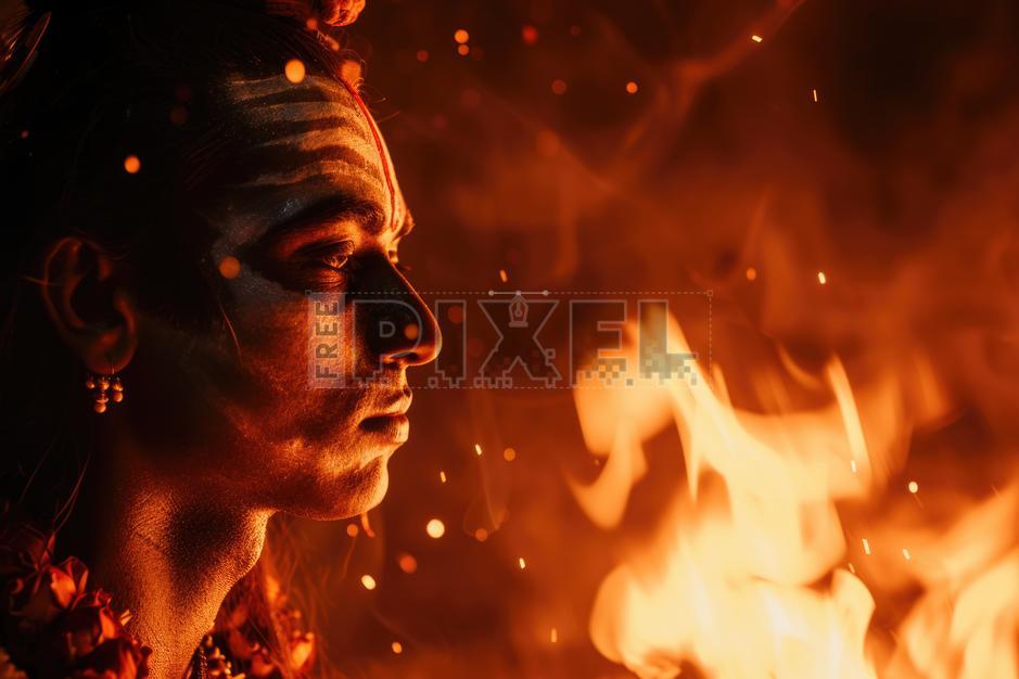 Free Photos - Happy Maha Shivratri Banner - Indian Male Took The Form ...
