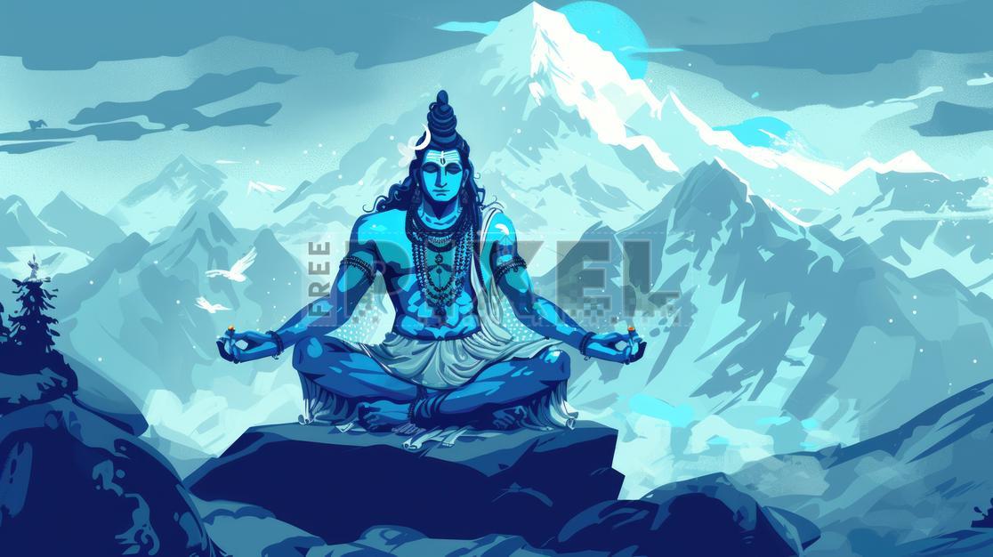 Free Photos - Happy Maha Shivratri Banner With Illustration Of Lord ...