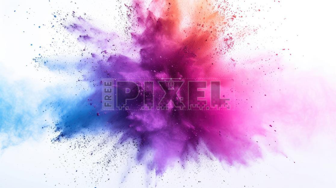 Free Photos - Colorful Paint Explosion | FreePixel.com