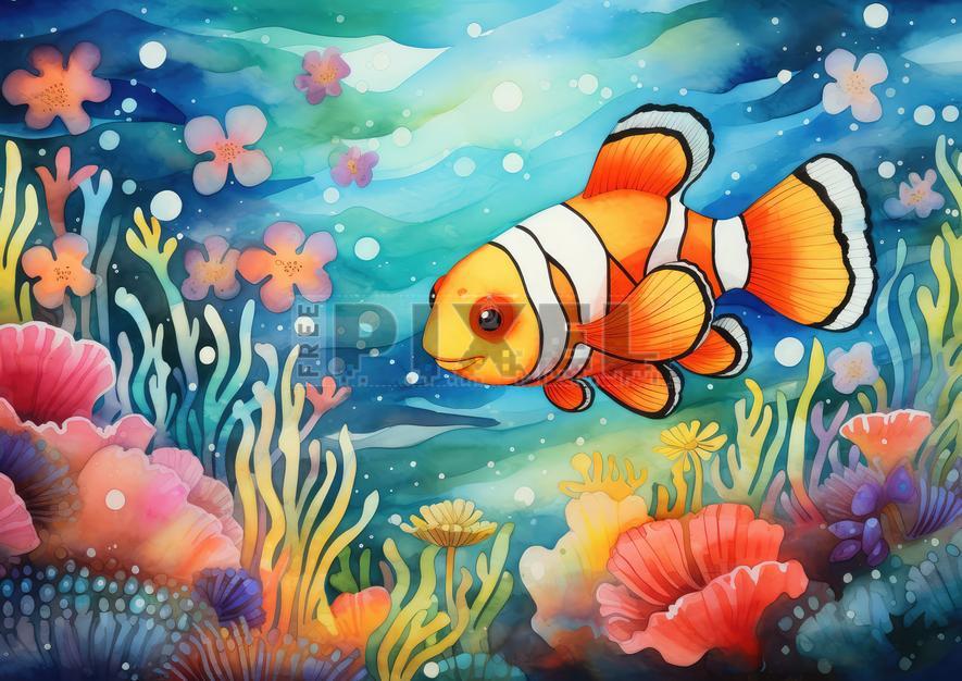 Free Photos - Finding Nemo In An Ocean Of Flowers | FreePixel.com