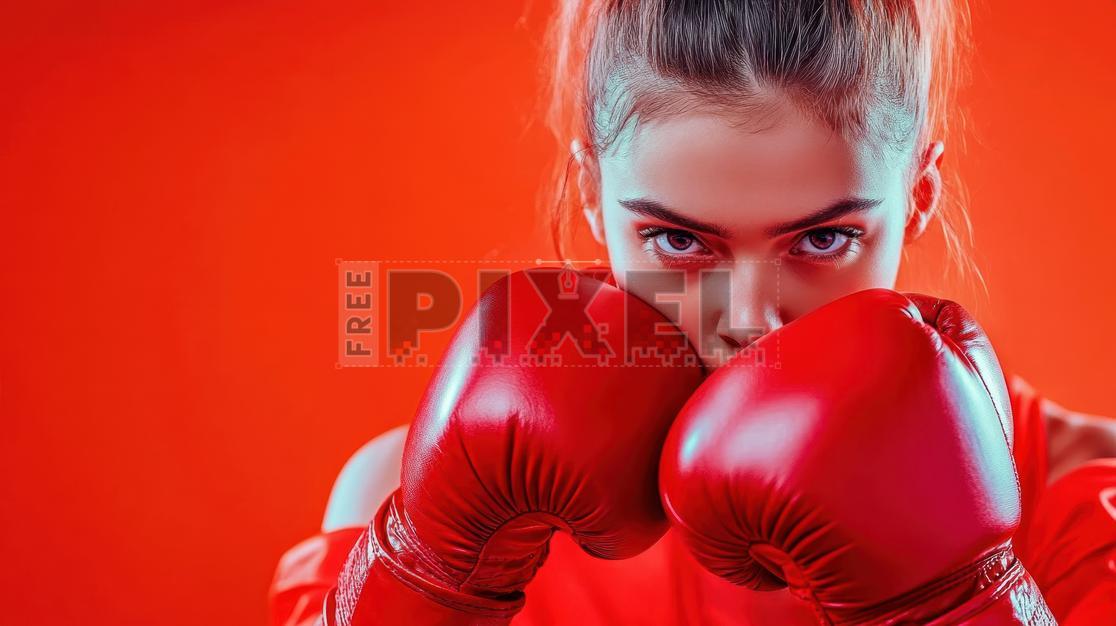 Free Photos - Australian Female Boxer Wearing Red Gloves Photo For ...
