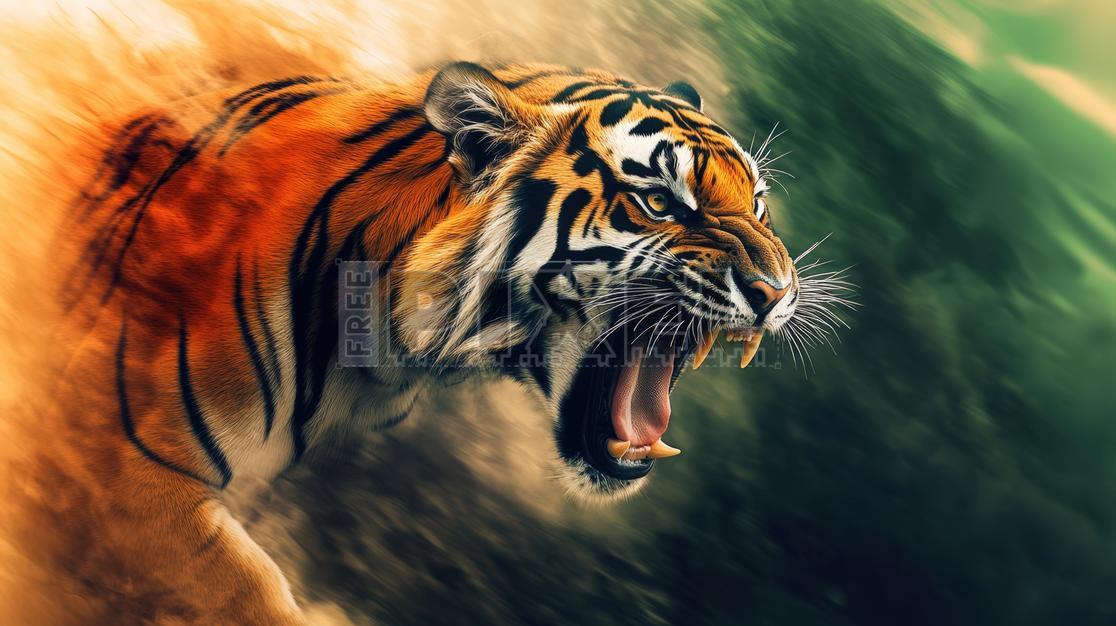 Cool Drawings Of Tigers Roaring