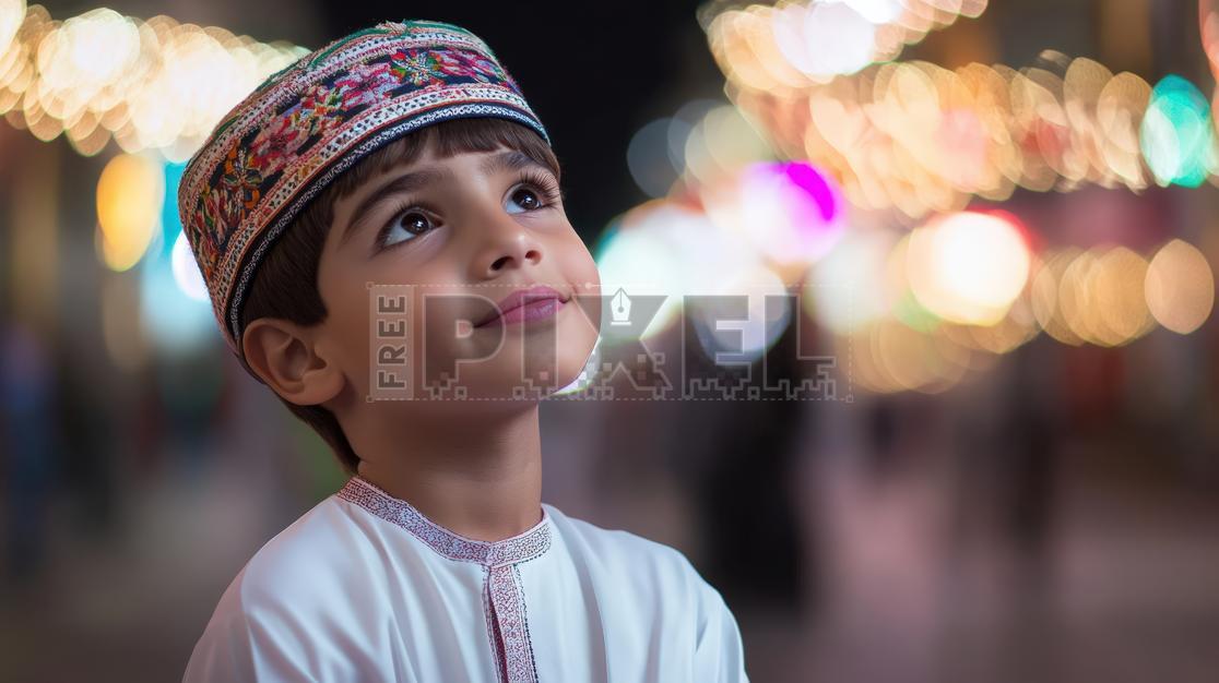 Free Photos - Muslim Boy In Traditional Attire For Ramadan Mubarak ...