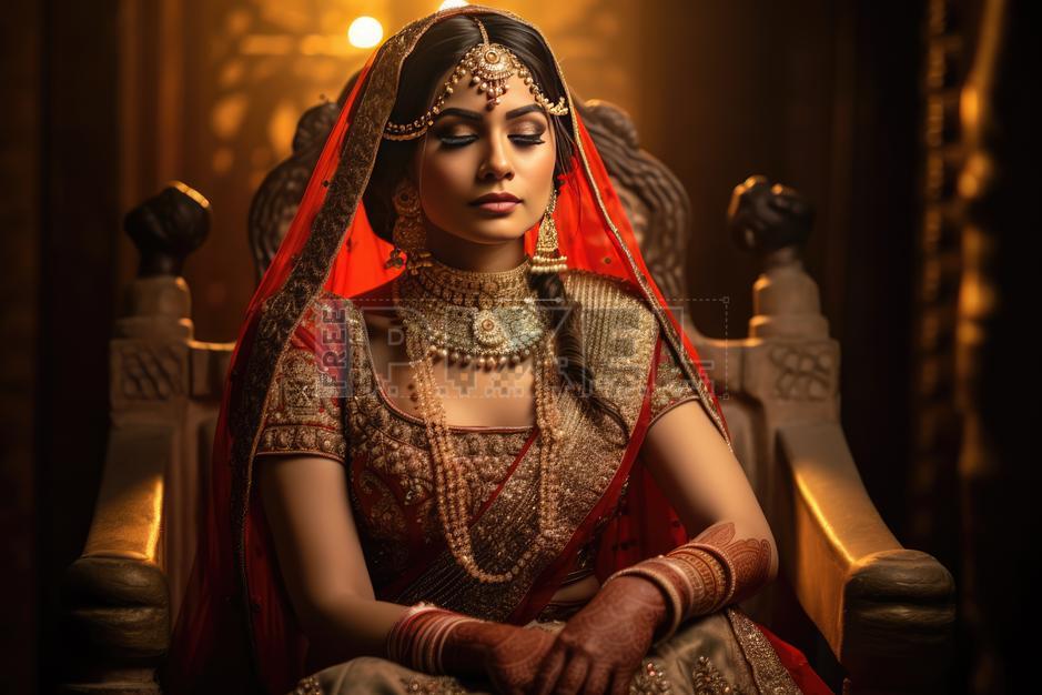 Free Photos - Beautiful Indian Princess In Traditional Clothing ...