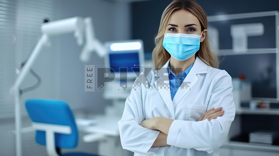 Free Photos - Beautiful Female Doctor In Her Medical Office | FreePixel.com