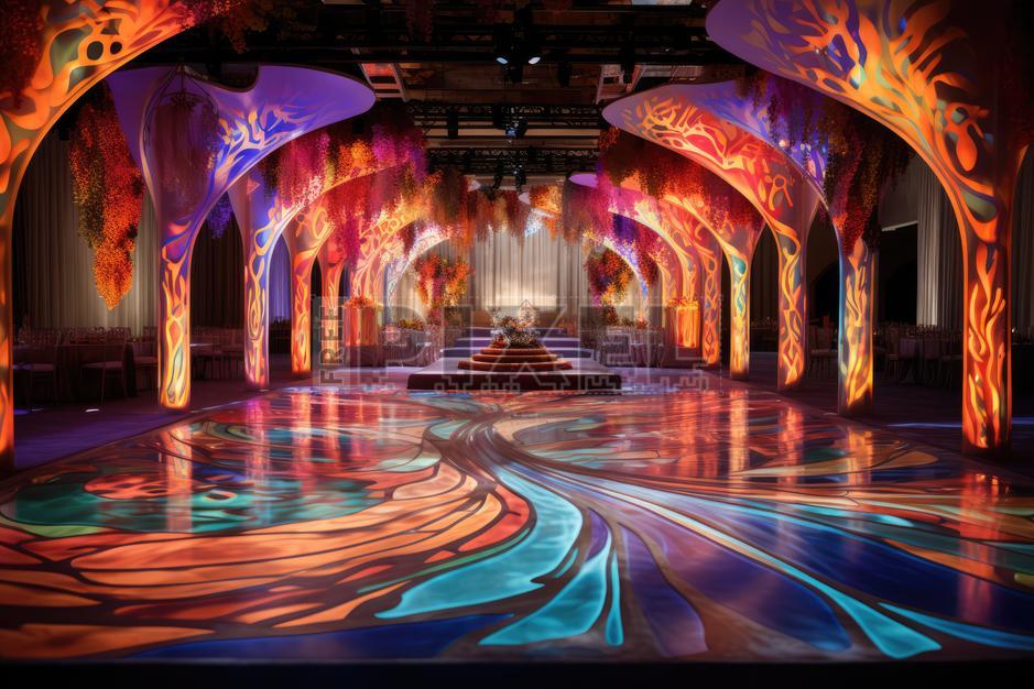 Free Photos - A Spectacular And Colorful Light Show At The Banquet Hall ...